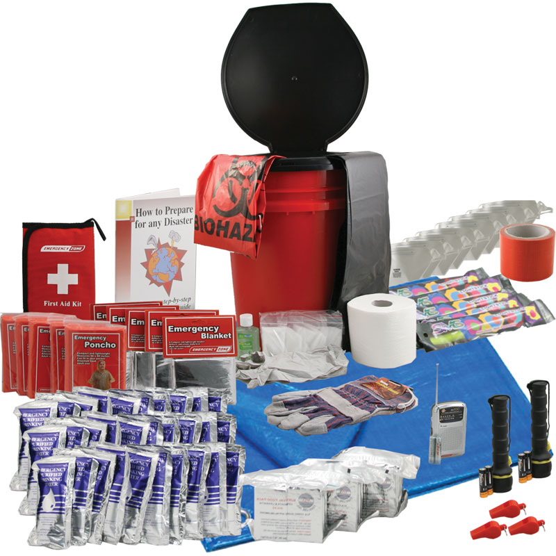 Emergency Zone Classroom Lockdown Kit-Deluxe